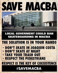Free Skate Magazine » Keep MACBA skating